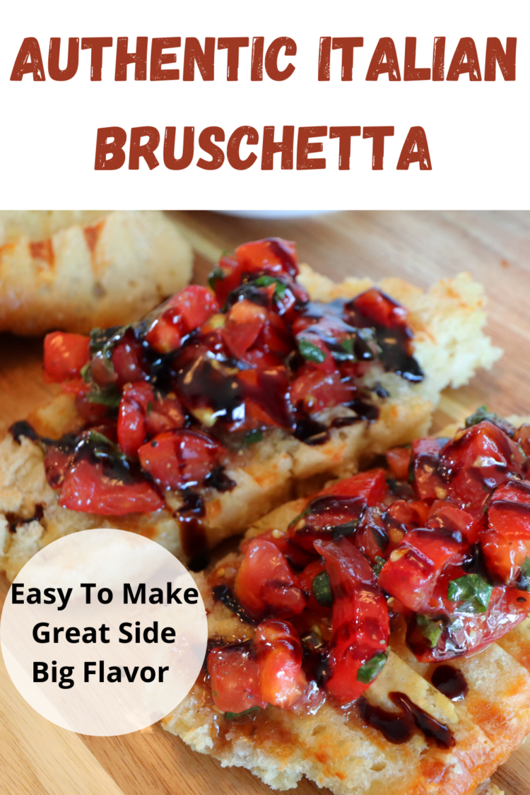 How To Make An Easy Bruschetta Recipe - Lauren Nicole Jones